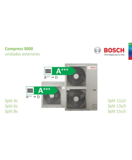 AirMaster | BC Compress 3000 split 8s UE - Bosch - Ref. 8738206021