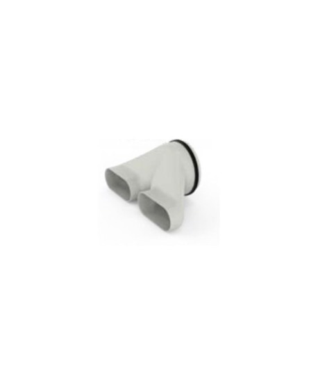 AirMaster | DucoFlex Conector horizontal D160 2 x oval - Daikin - Ref. 4700